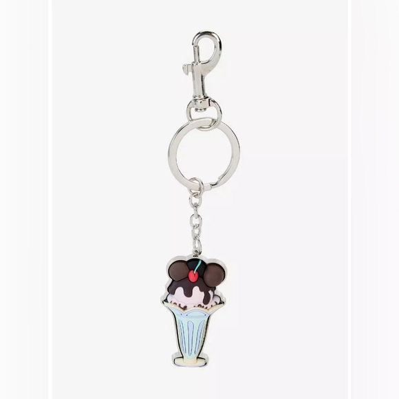 Loungefly | Accessories | Loungefly Disney Mickey Mouse Ice Cream Key ...